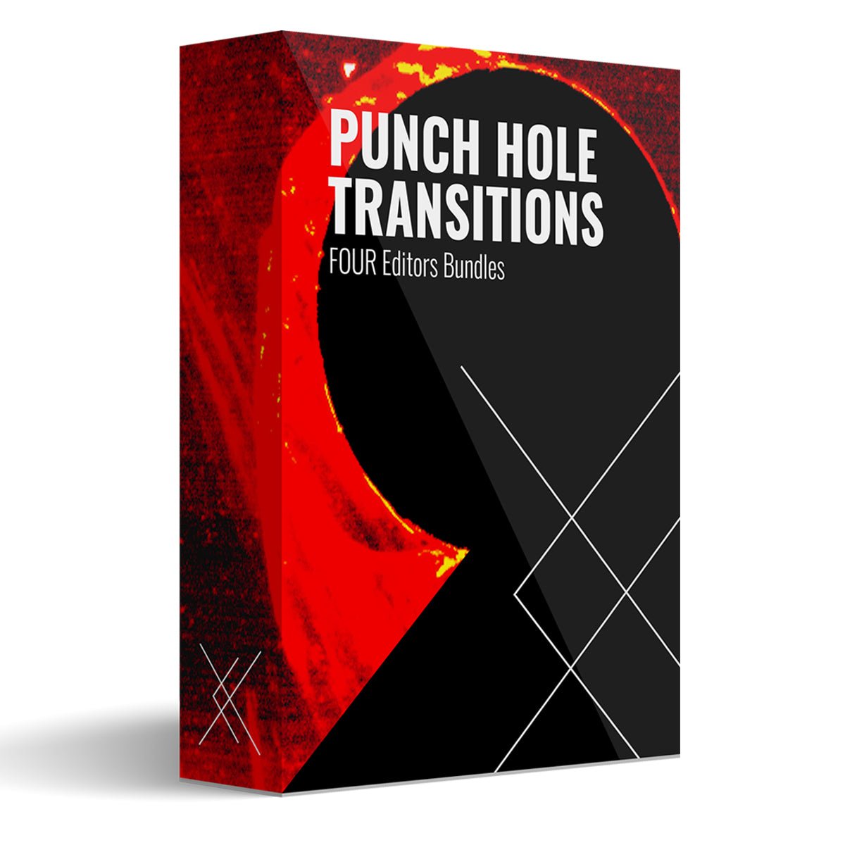 Punch Hole Transitions 30 | Dynamic Video Transitions Pack | FOUR Editors