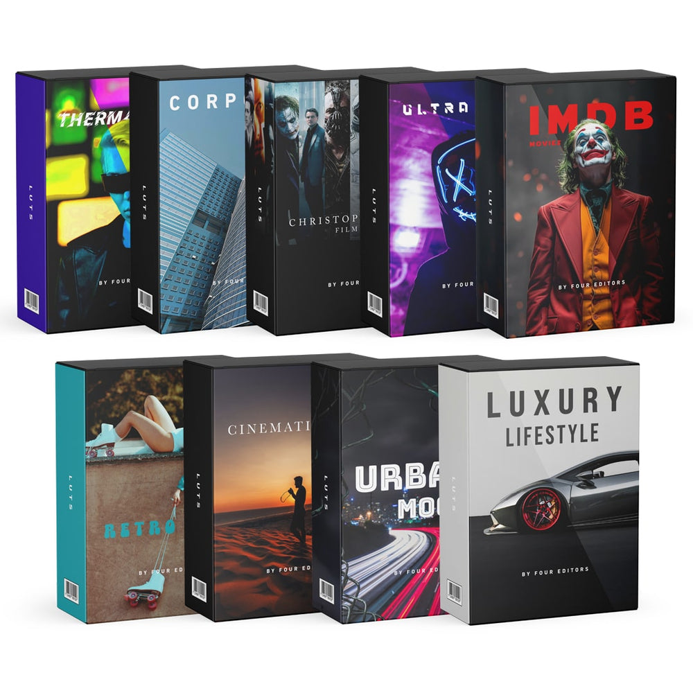 FOUR Editors - Shop Video Editing Assets, VFX & SFX Bundles