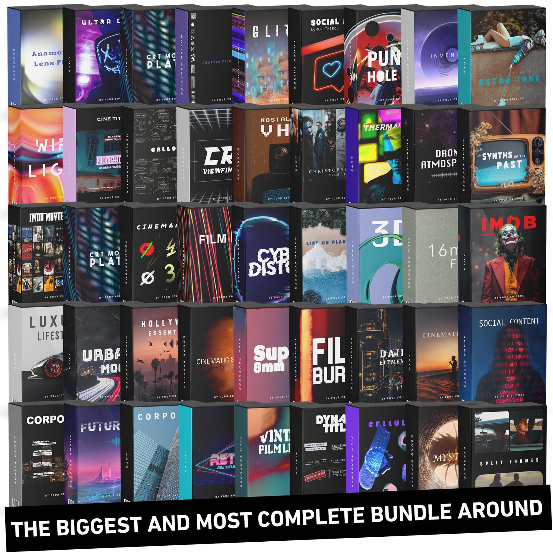 Platinum Bundle: 10,000+ Assets Collection - All-in-One | FOUR Editors