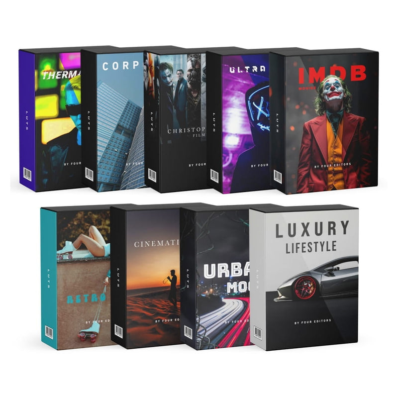 FOUR Editors - Shop Video Editing Assets, VFX & SFX Bundles