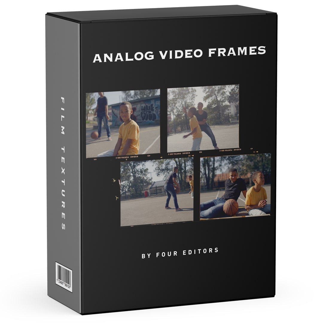 Analog Video Frames | 50 Vintage Overlays for Authentic Retro Effects