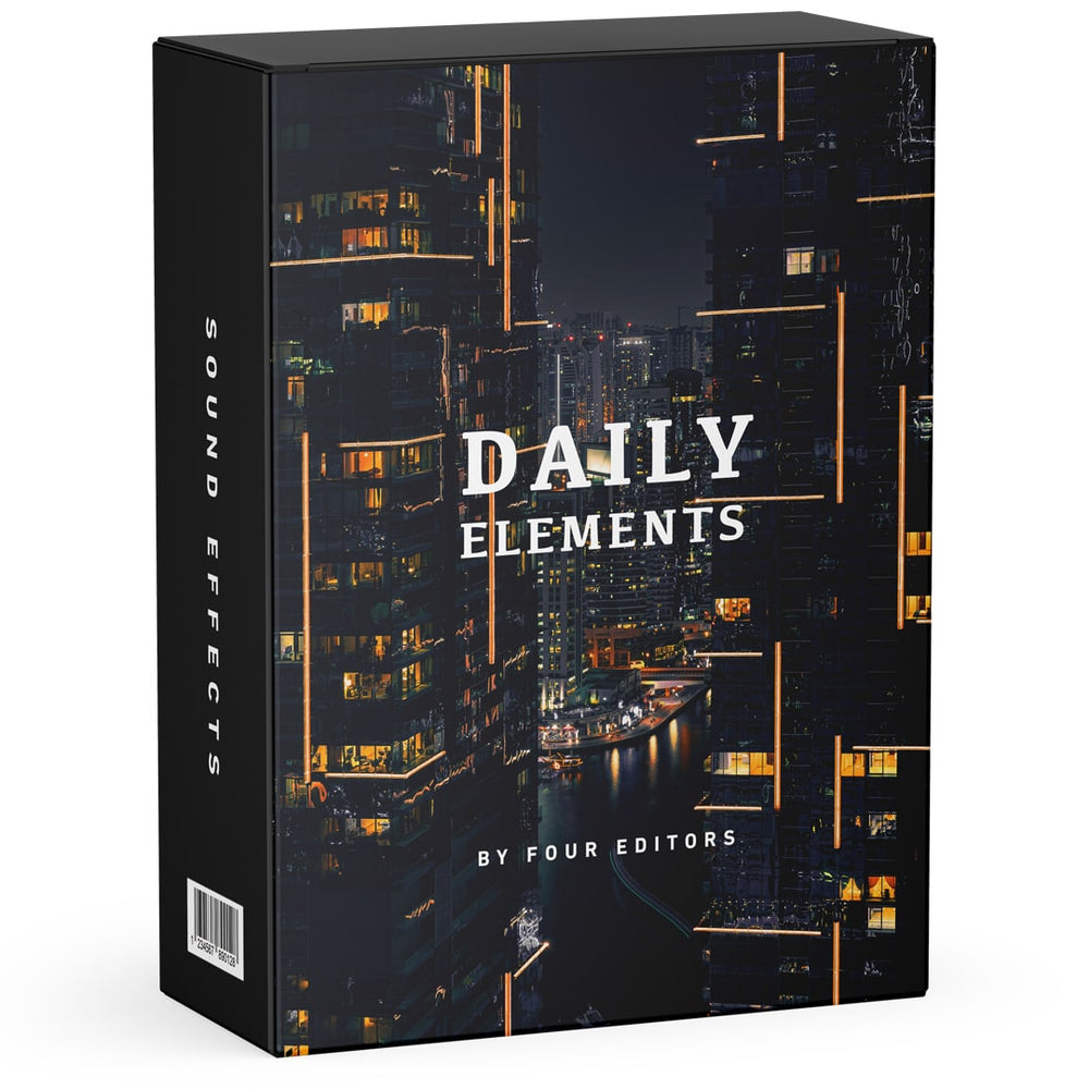 Daily Lifescape Elements SFX | 100 Sound Effects for Everyday Scenes