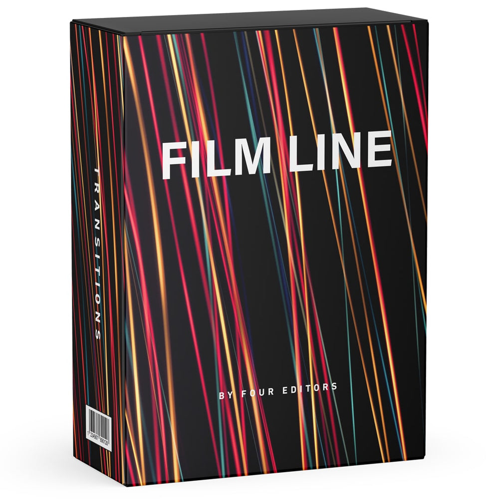 Film Lines Transitions | 50 Stylish Film Line Effects for Video Editing