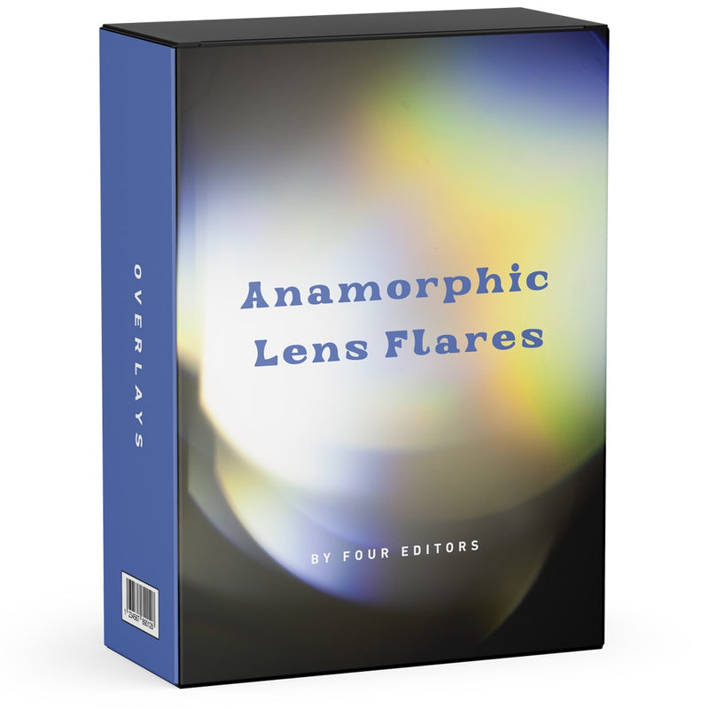 Anamorphic Lens Flares & Light Leaks | 100 Stunning Overlays