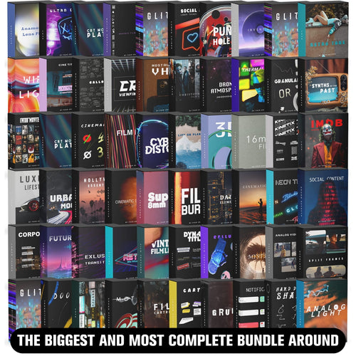 FOUR Editors - Shop Video Editing Assets, VFX & SFX Bundles